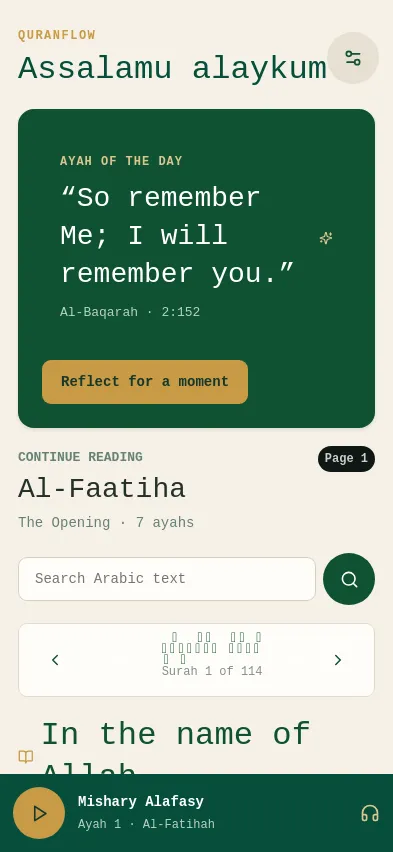 QuranFlow Mobile