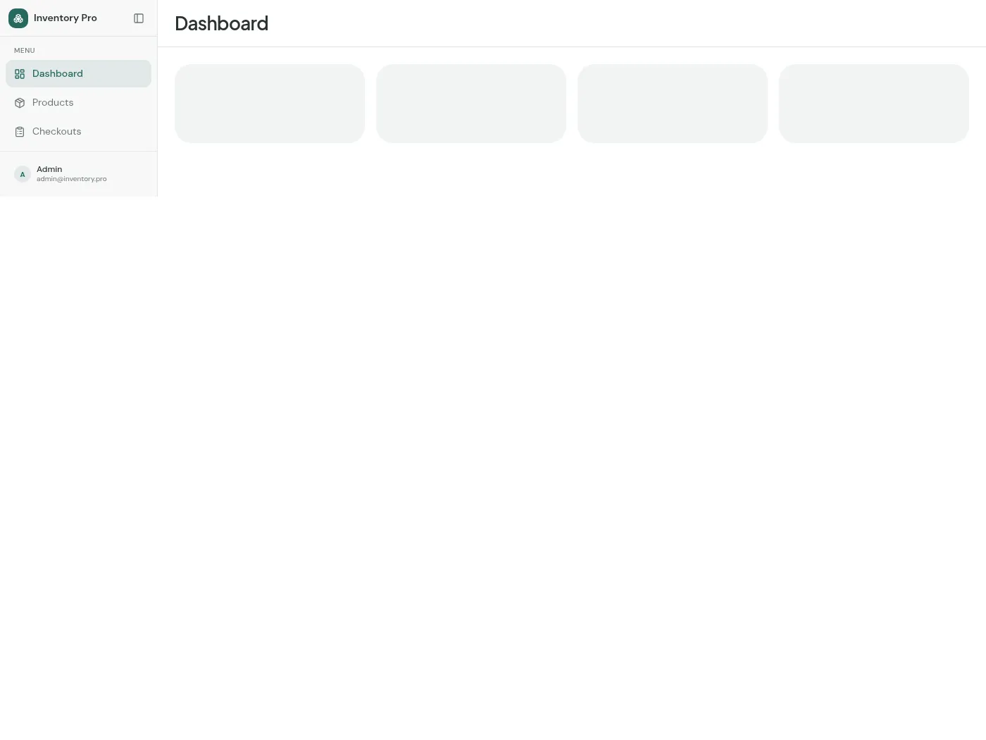 Inventory Pro Portal
