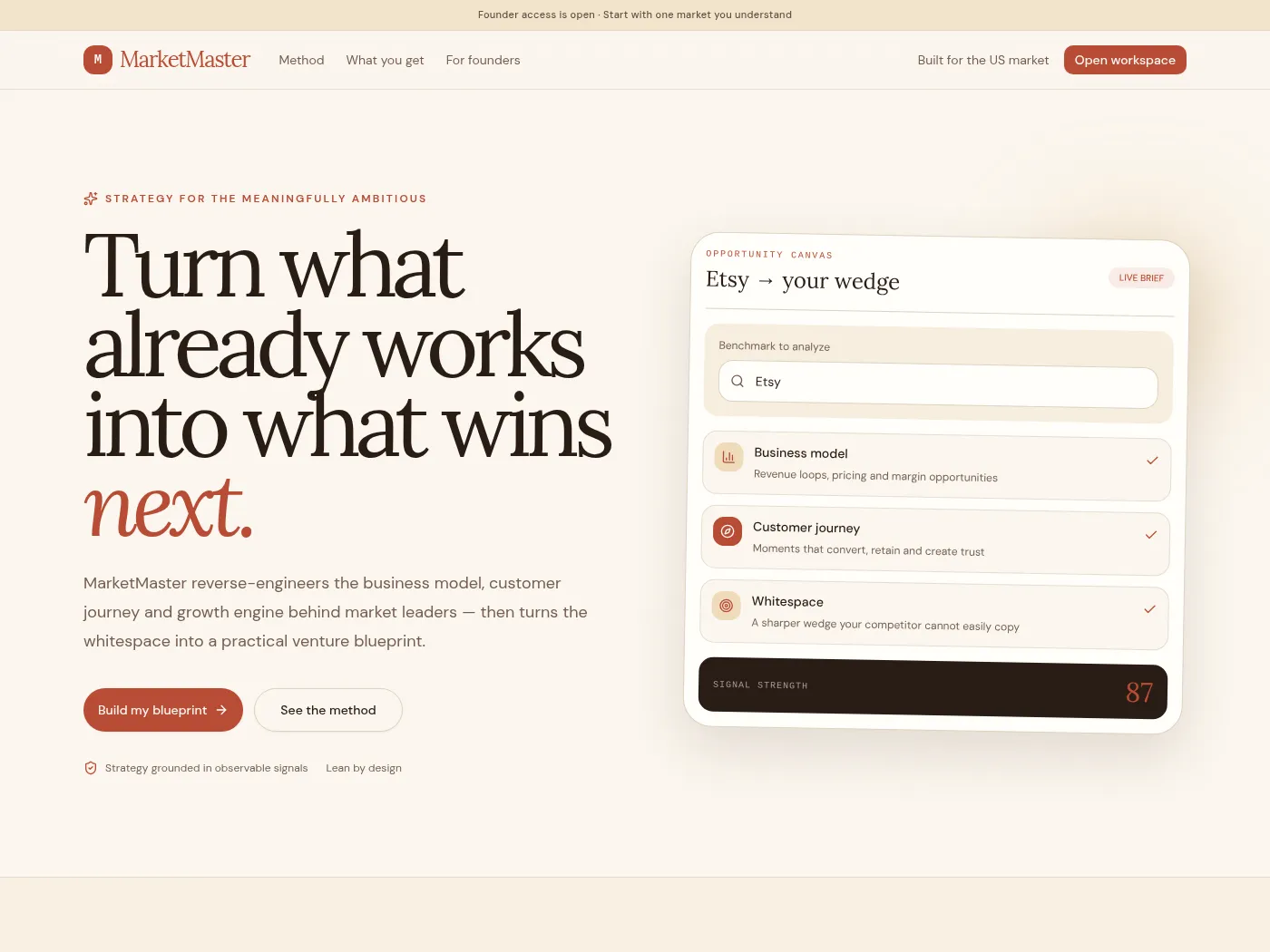 MarketMaster SaaS Blueprint