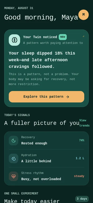 HealthTwin OS