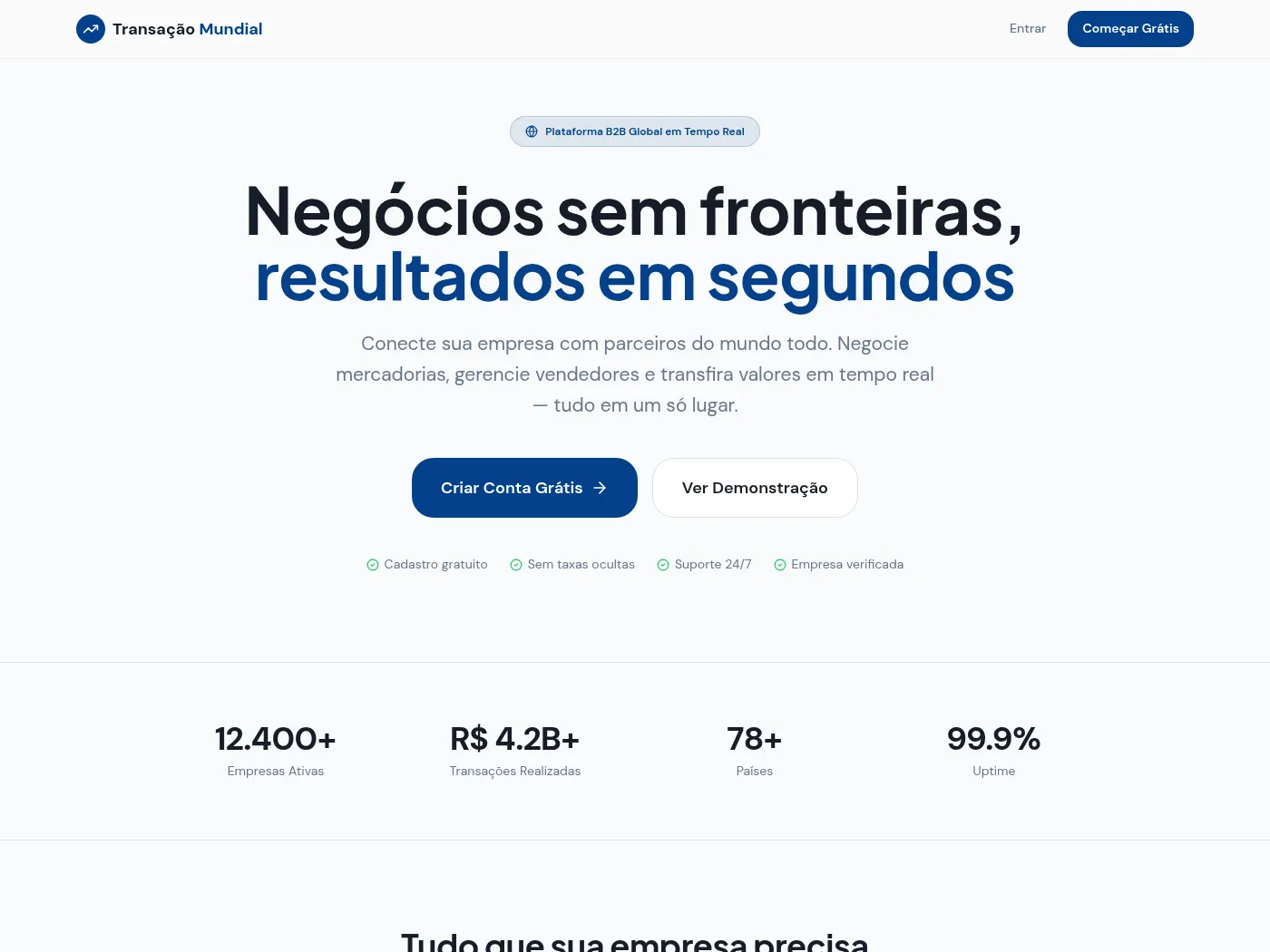 Transação Mundial