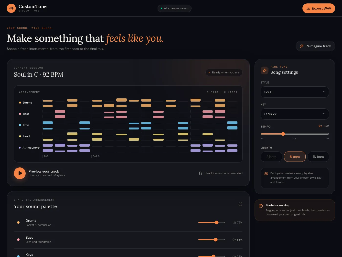 CustomTune Creator