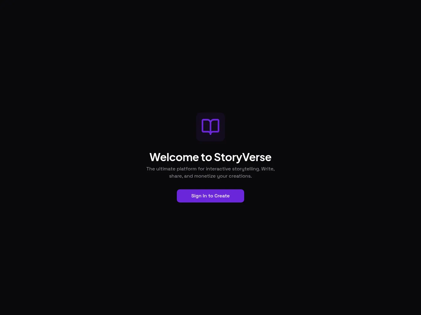 StoryVerse Creator