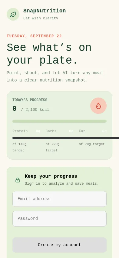 SnapNutrition