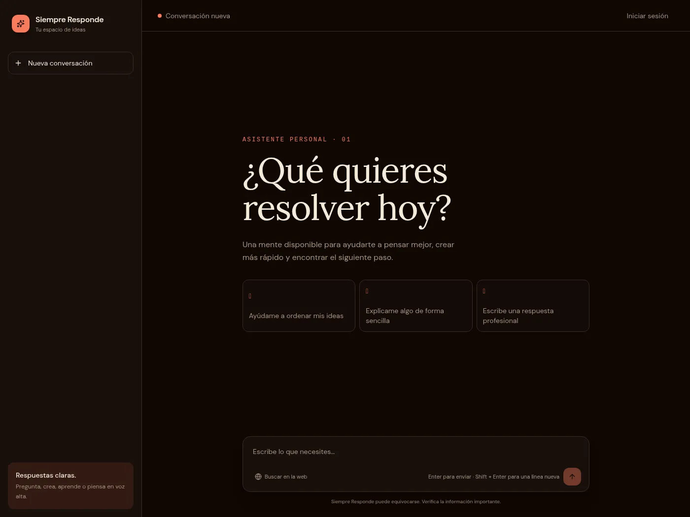 Siempre Responde AI