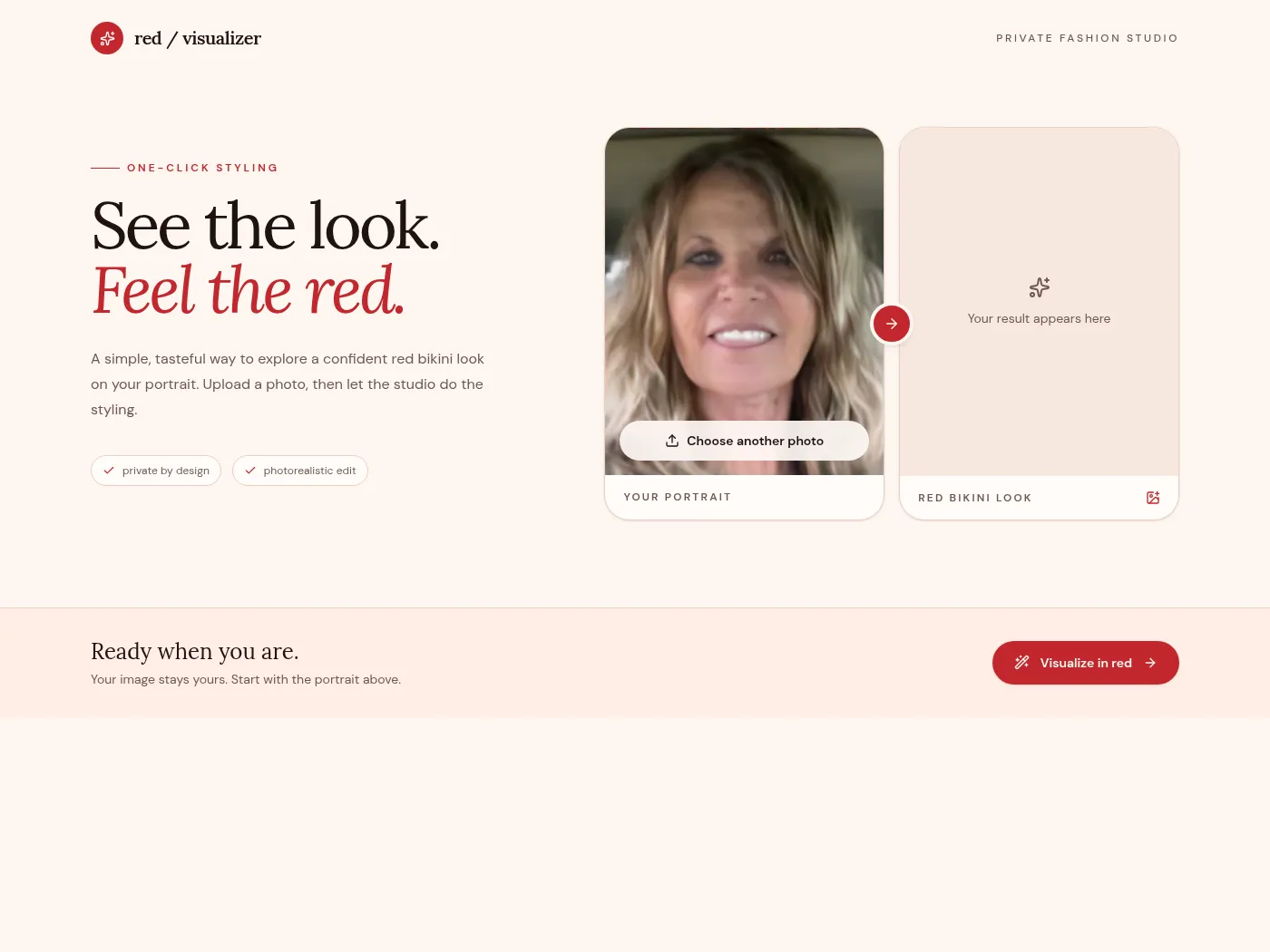 Red Bikini Visualizer