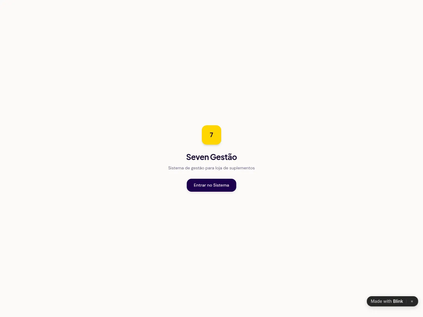 Seven Gestão Suplementos