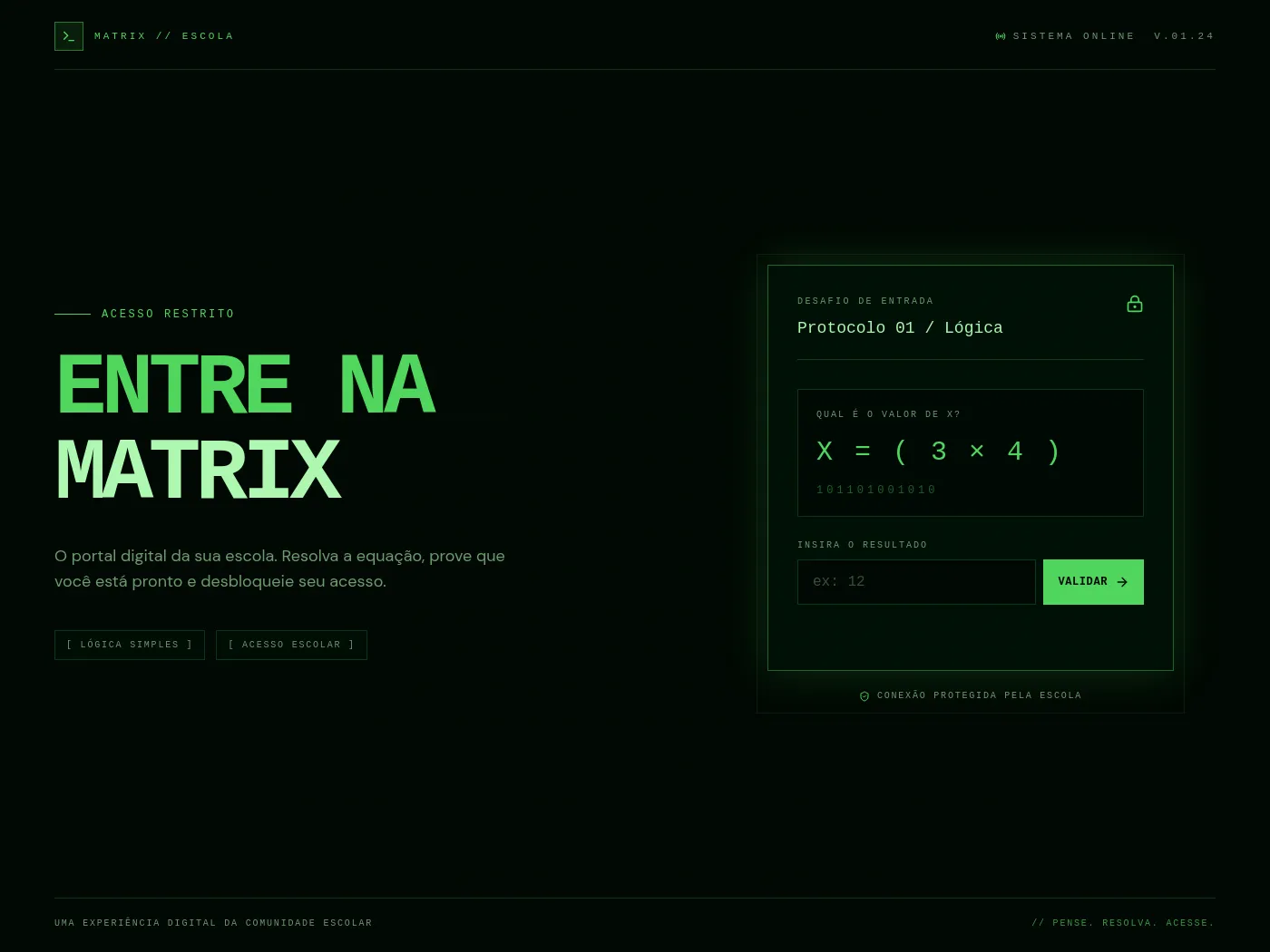 Matrix School Access App