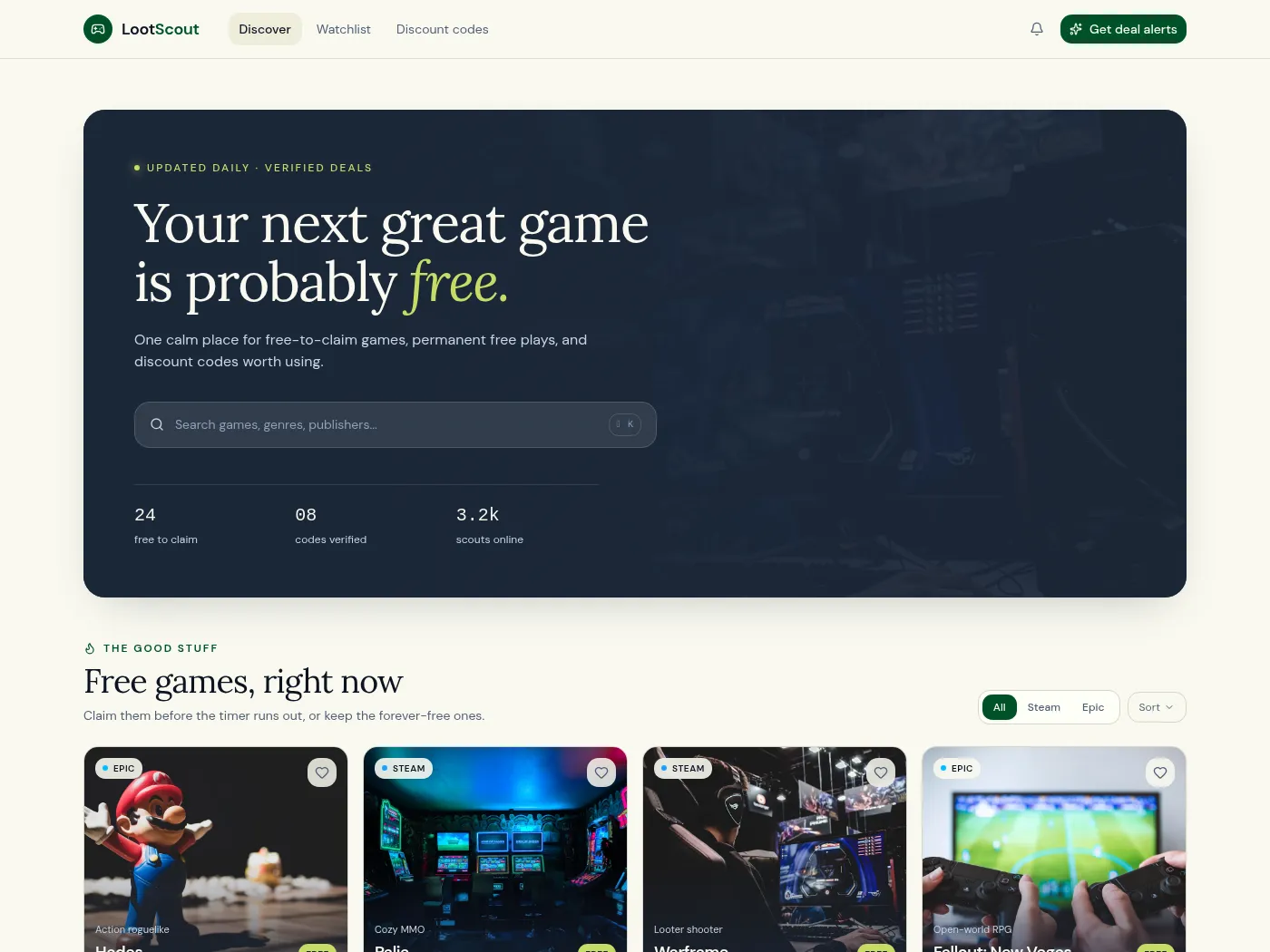 Game Deal Tracker