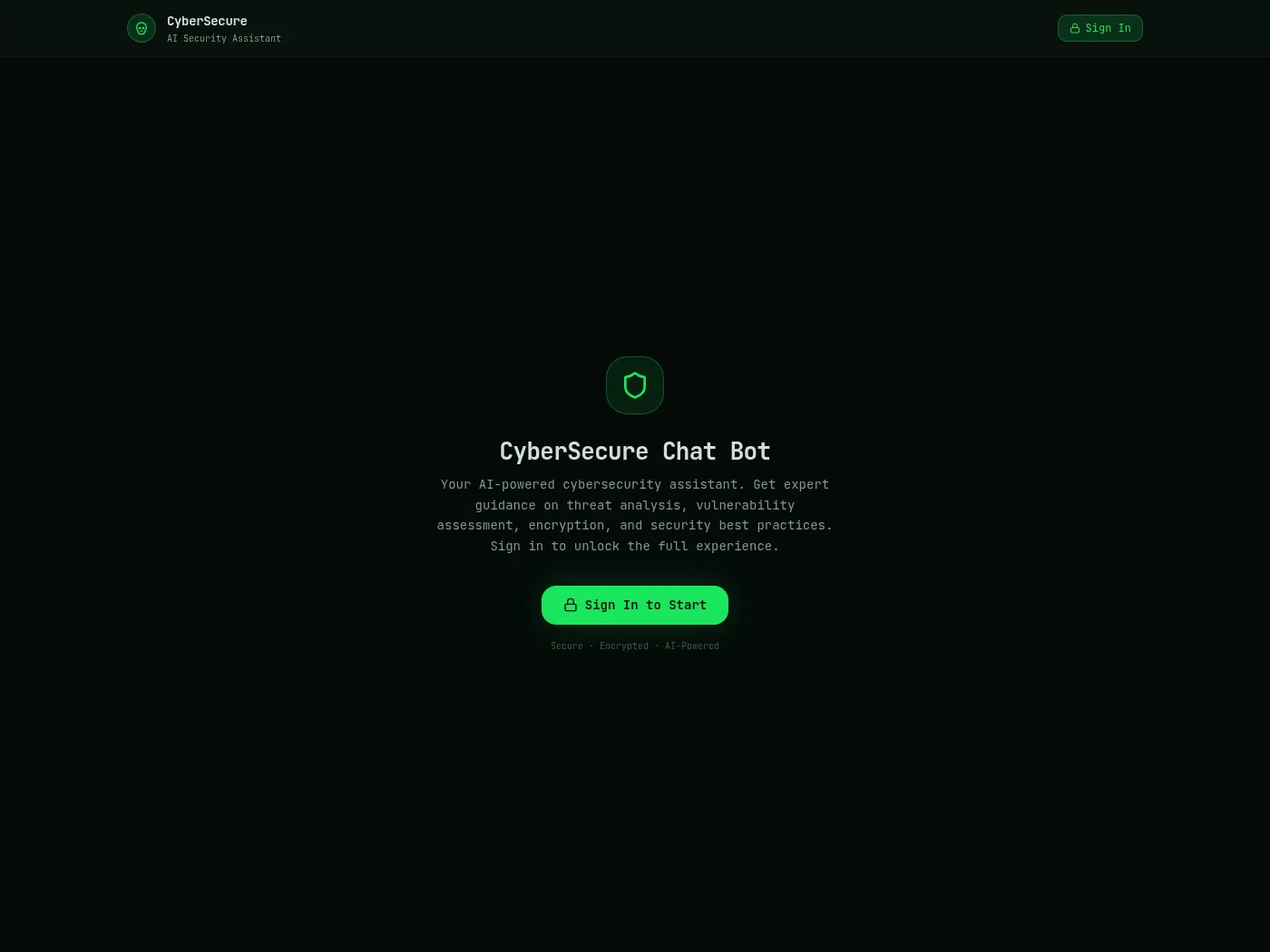 CyberSecure Chat Bot