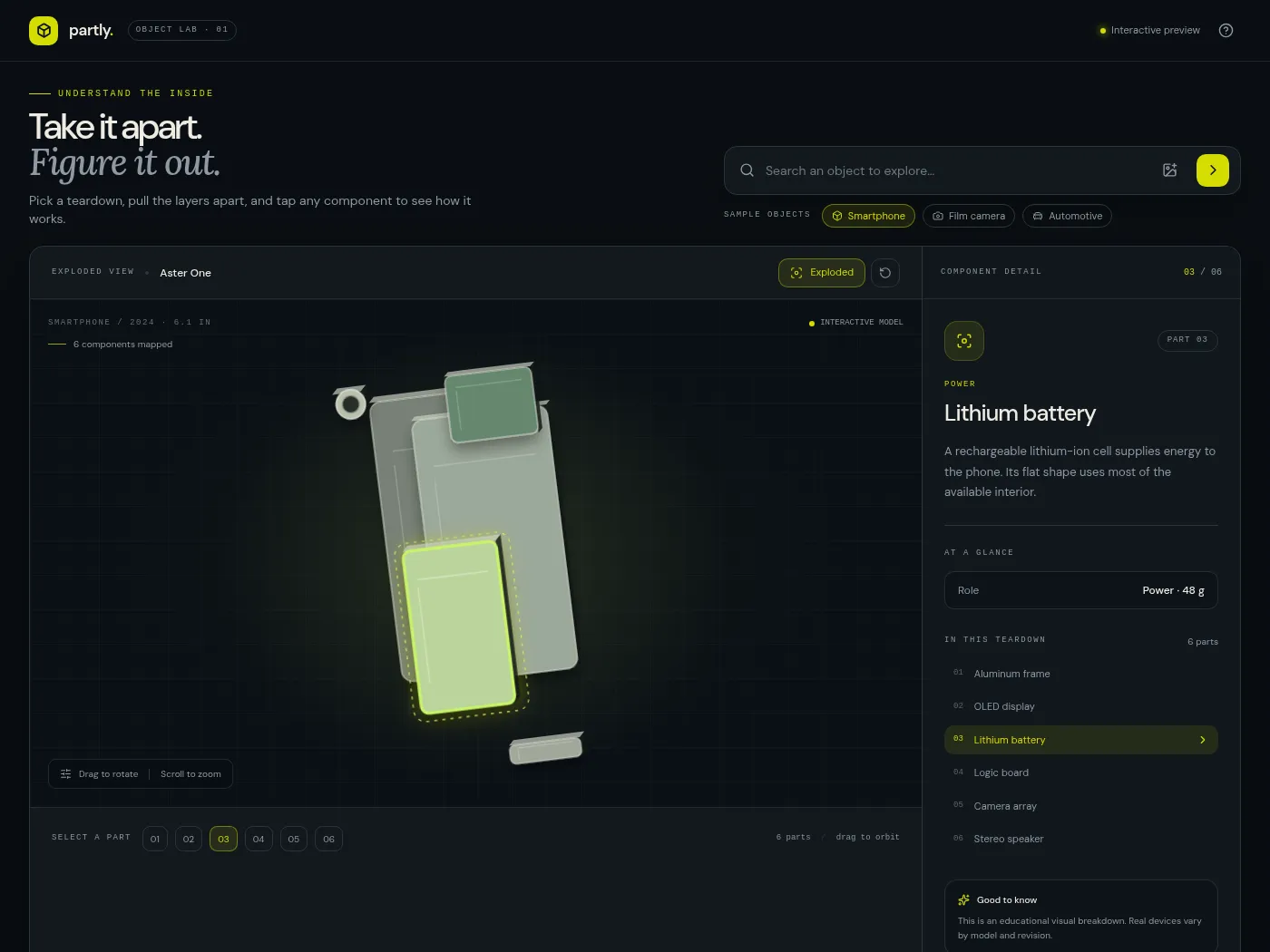 BreakDown 3D Explorer