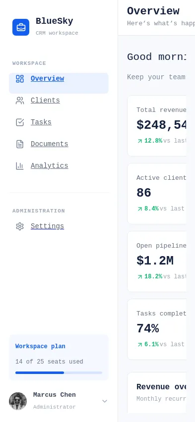 BlueSky CRM Mobile