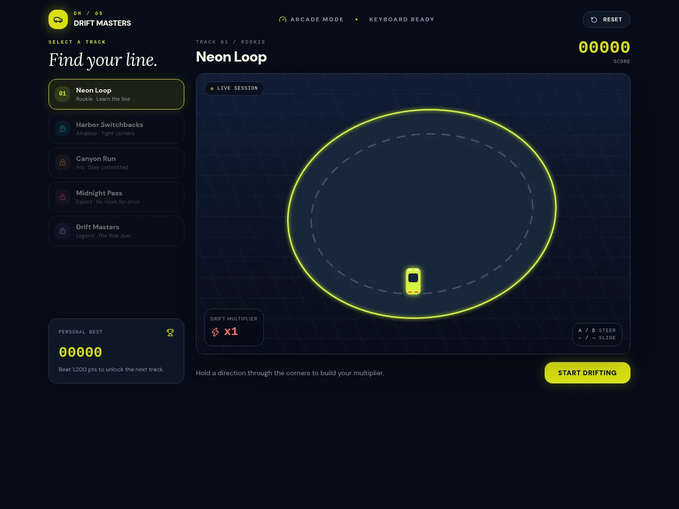Drift Masters Game