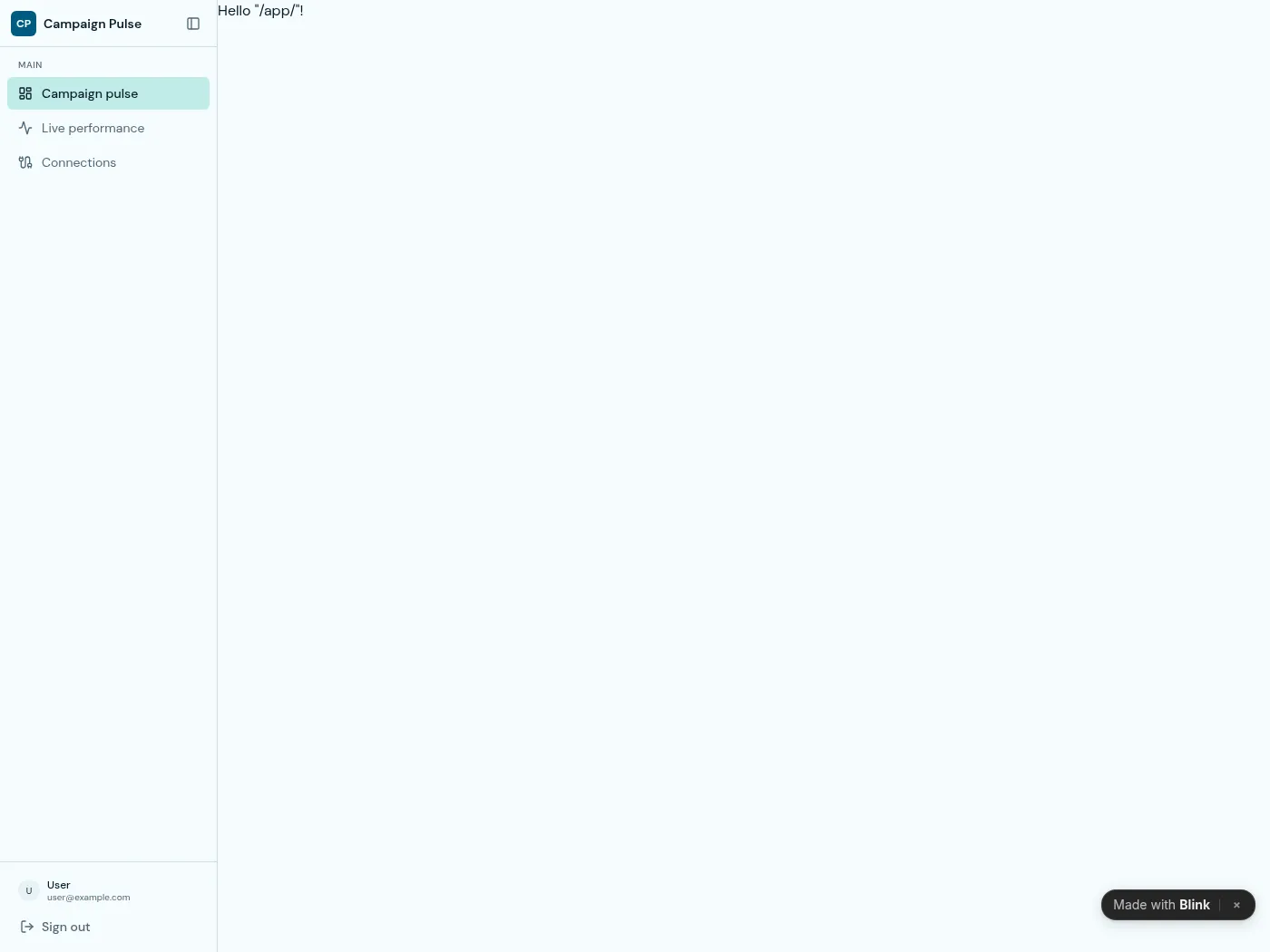 Campaign Pulse Dashboard