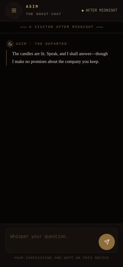 ASIM Ghost Chat APK