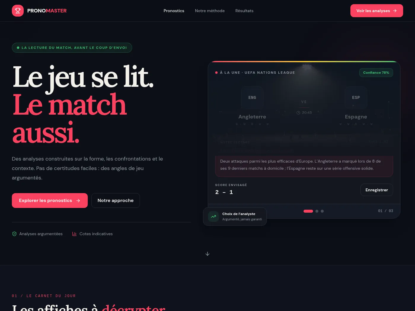 PronoMaster Football Expert