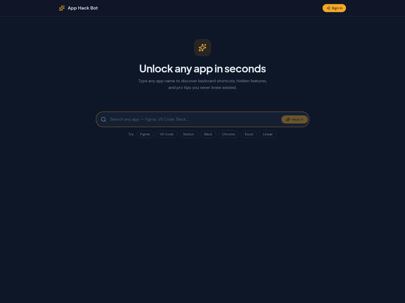 App Hack Bot