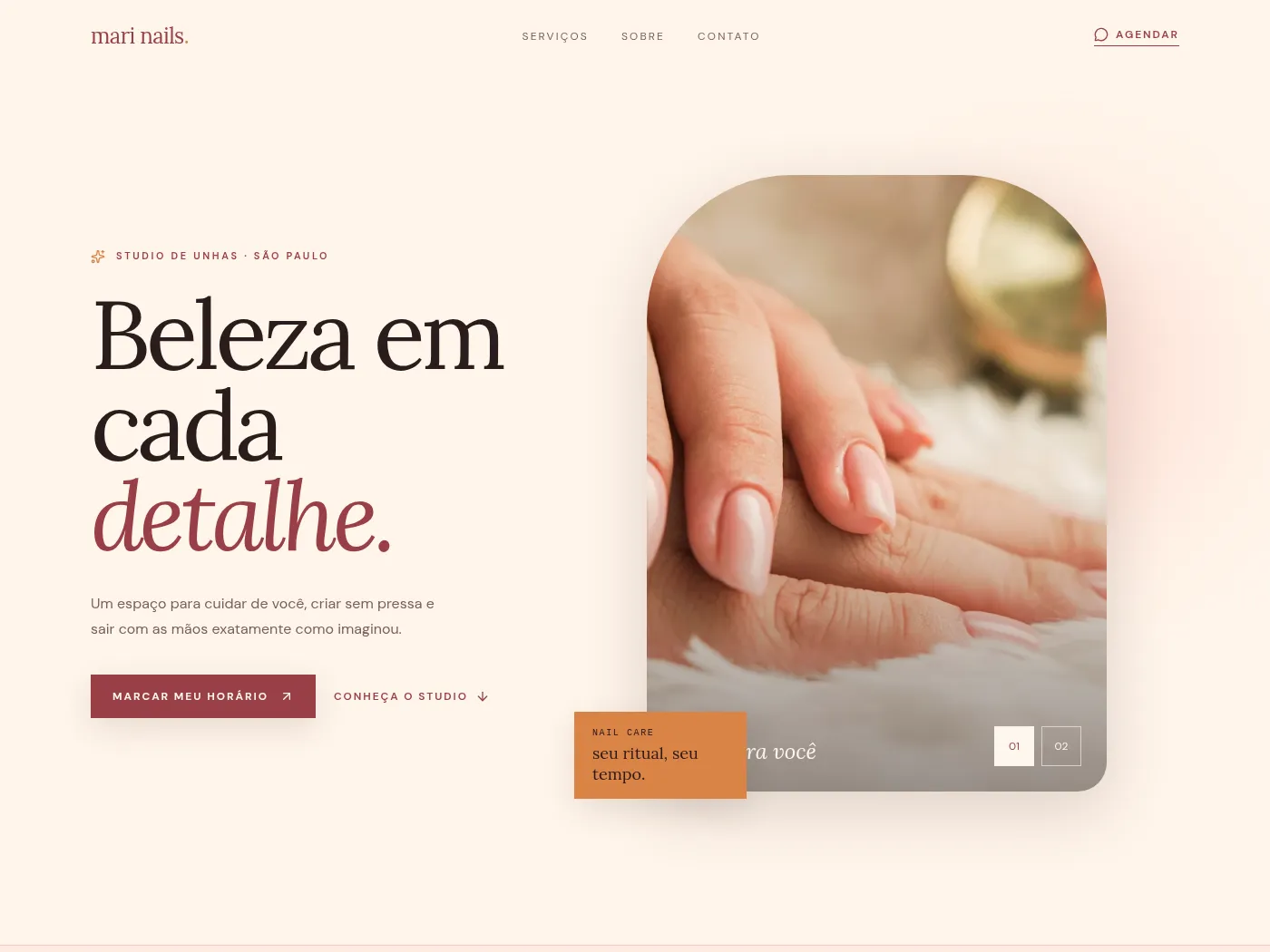 Mari Nails Website