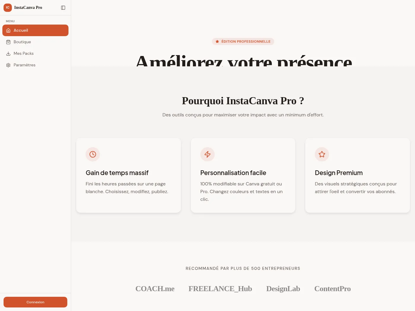 InstaCanva Pro Kit