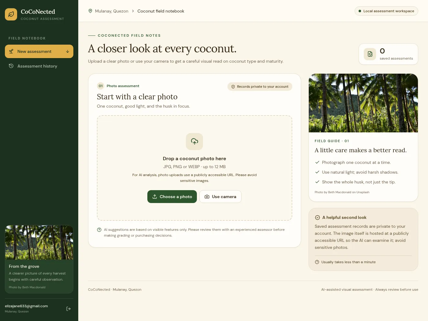 CoCoNected Assessment System