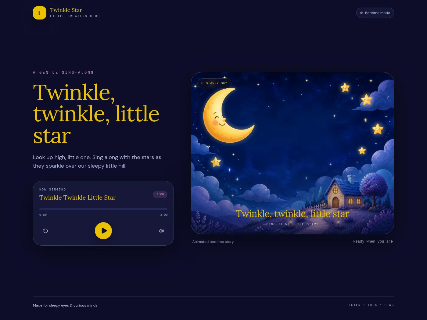 Twinkle Star Kids Video