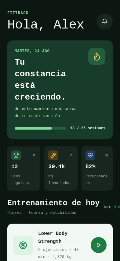 FitTrack Gym App