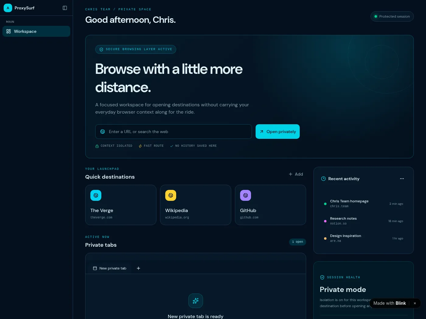 ProxySurf Browser