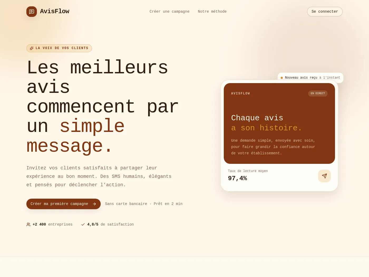 SMS Avigoogle Booster