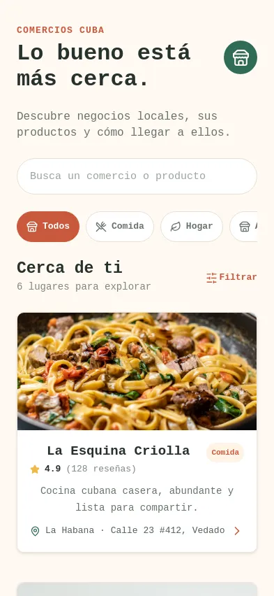 Comercios Cuba