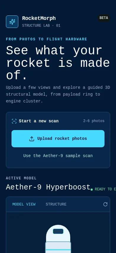 RocketMorph 3D
