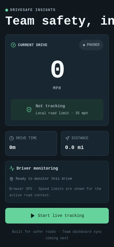 DriveSafe Insights