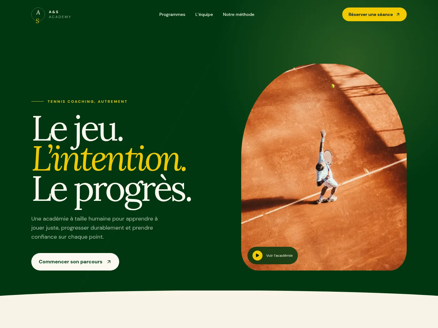 A&S Tennis Academy Site