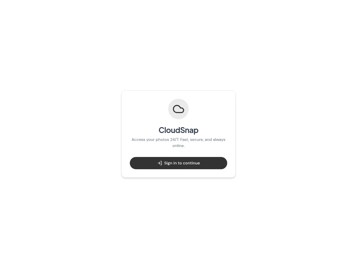 CloudSnap Android