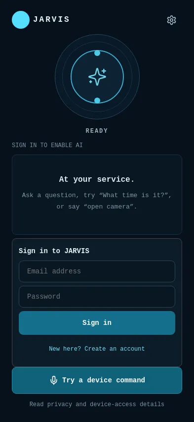 JARVIS Android AI Assistant