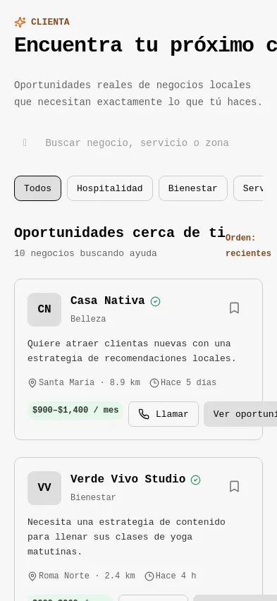 Client Finder App