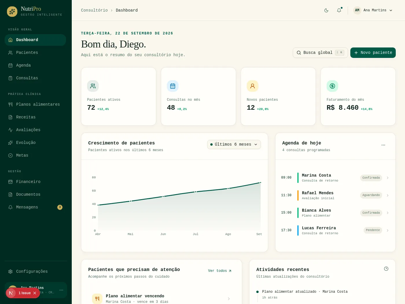 NutriPro Platform