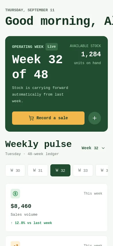 StockFlow Mobile