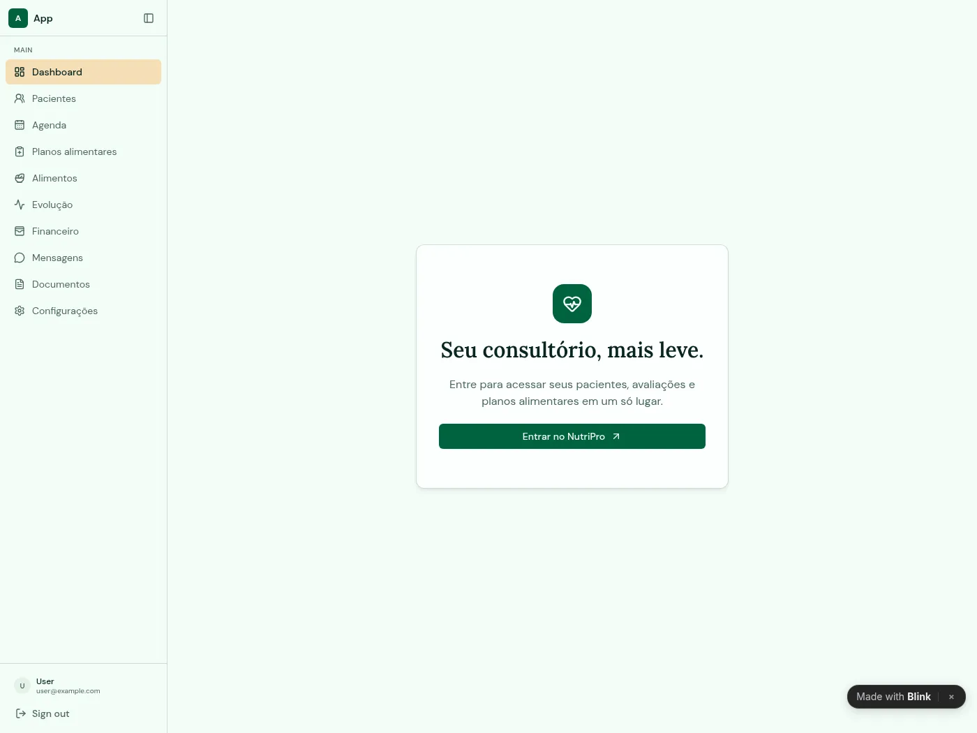 NutriPro Platform