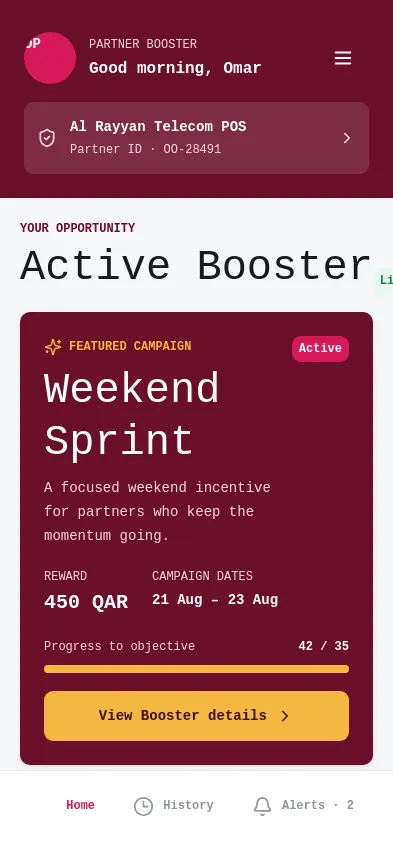 Partner Booster Mobile