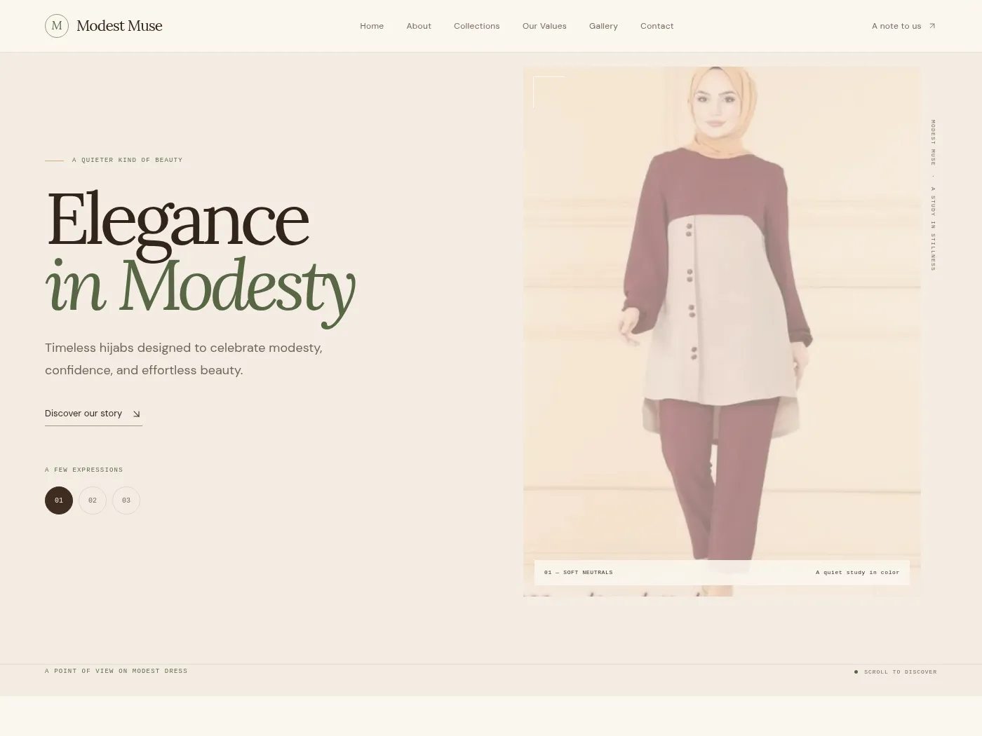 Modest Muse Website