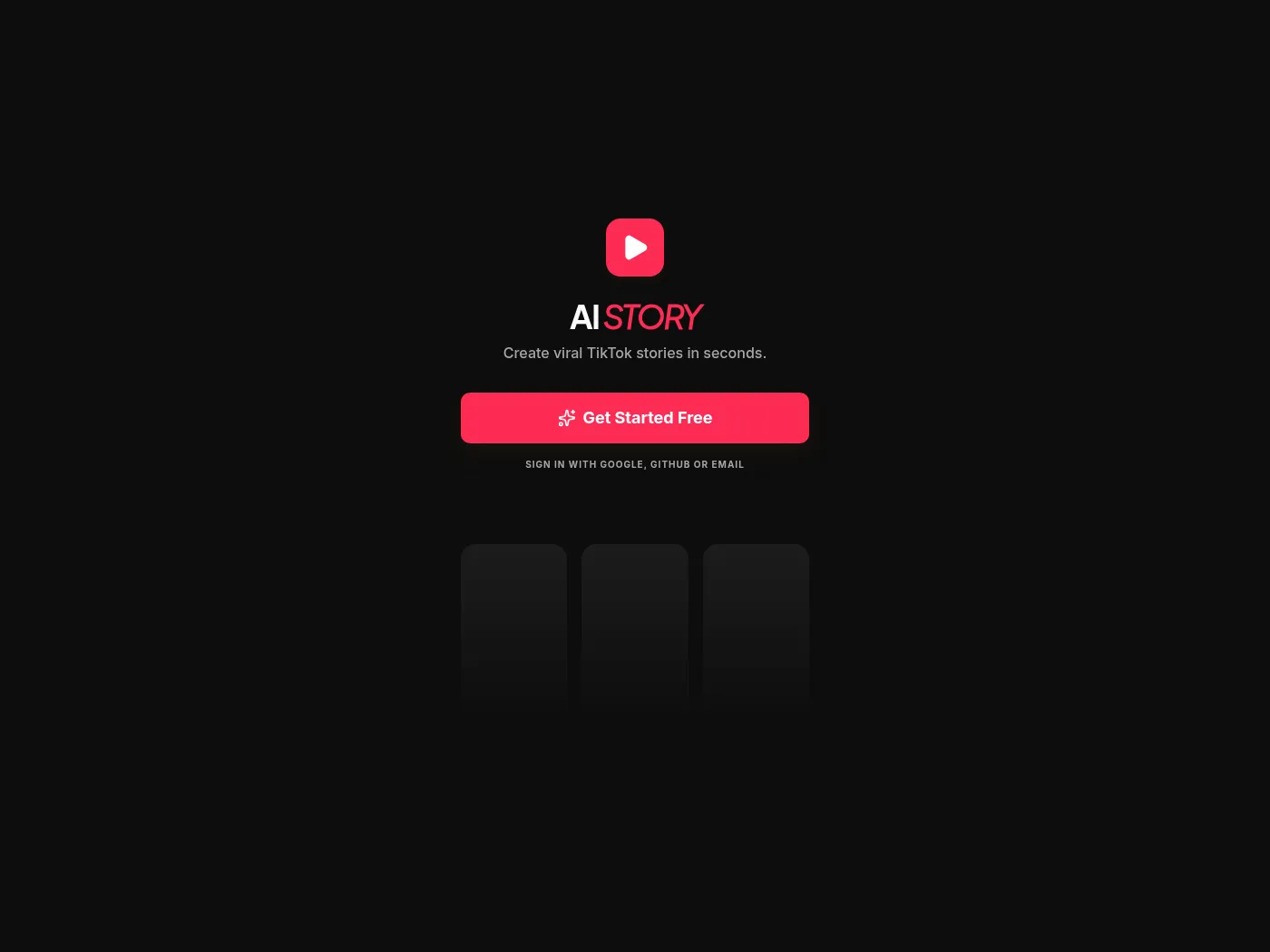 TikTok AI Story Video