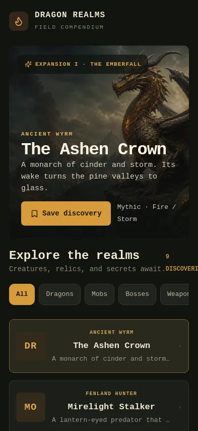 Dragon Realms Addon