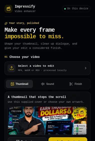 Impressify Video Enhancer