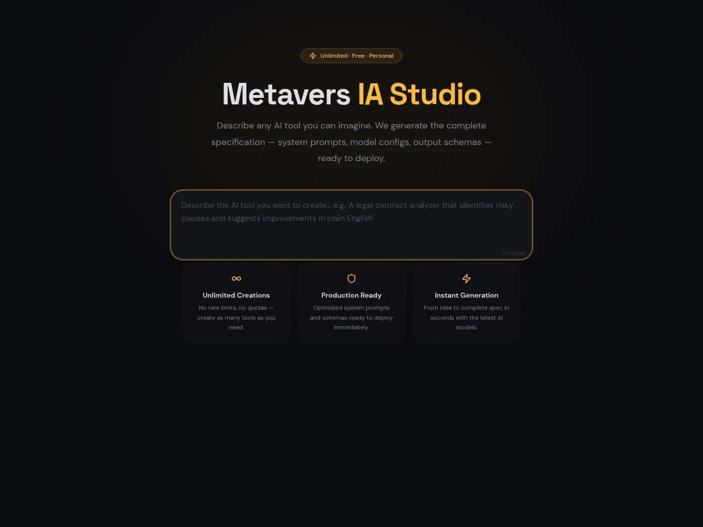 Metavers IA Studio