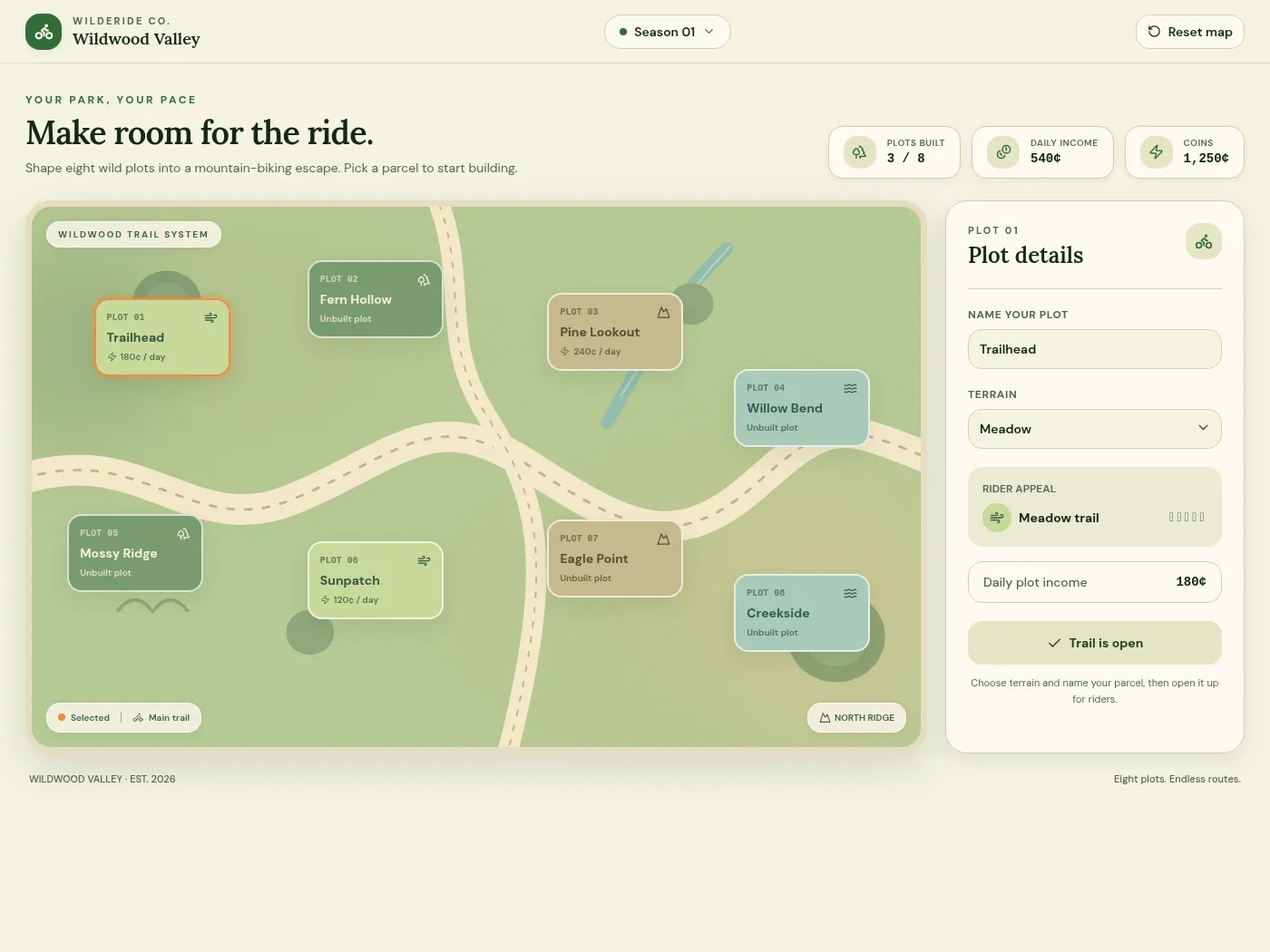 Ebike Tycoon Map Builder