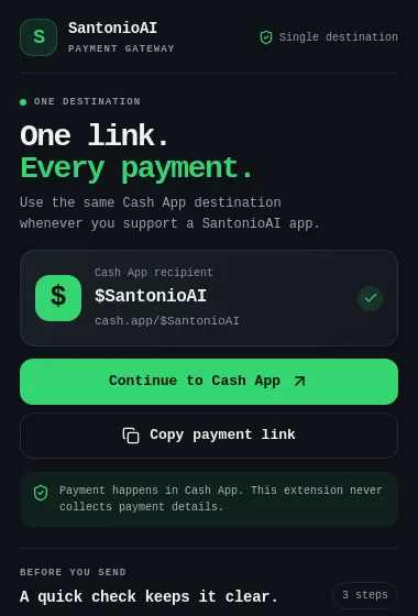 SantonioAI Pay Linker