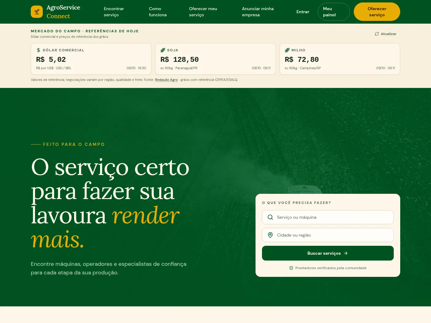 AgroService Connect