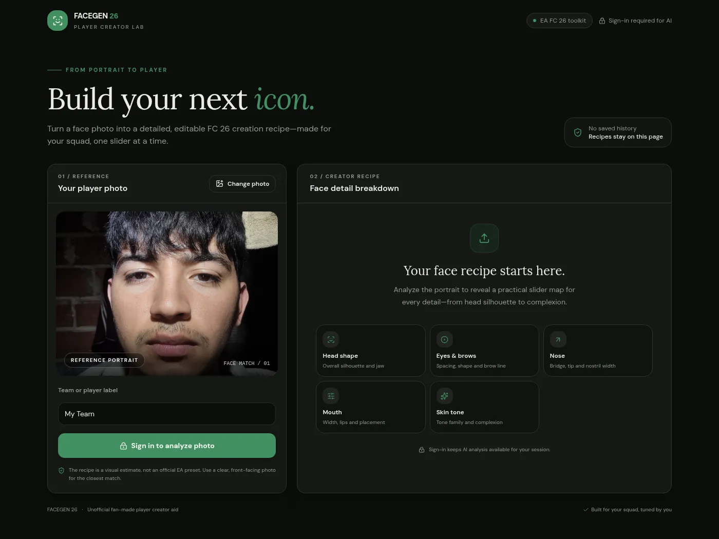 FaceGen FC 26 Toolkit