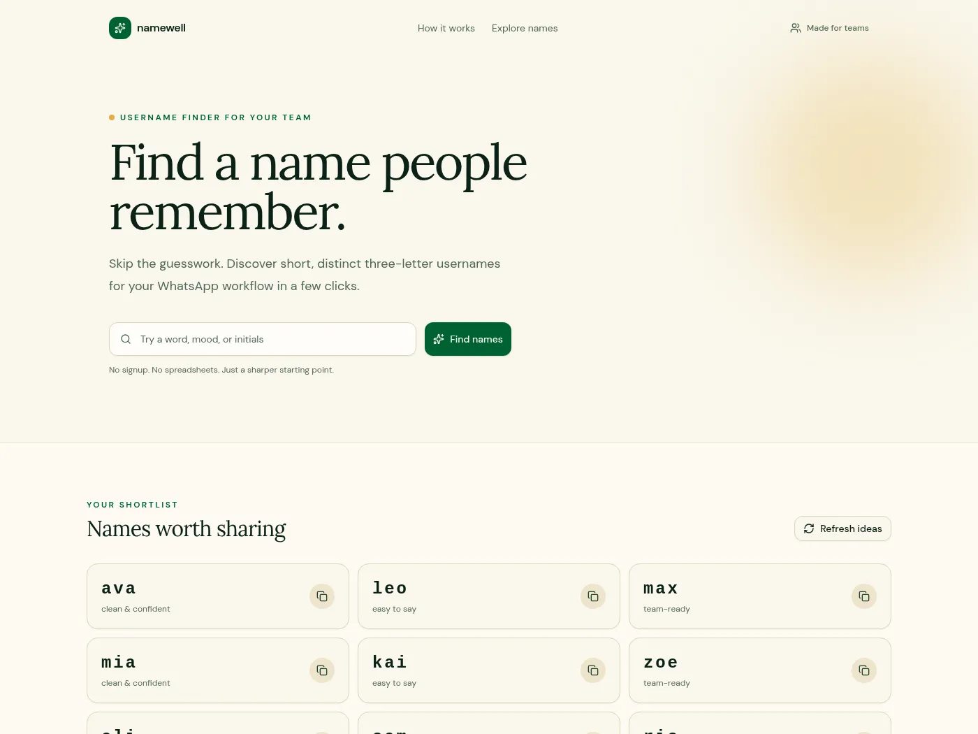WhatsApp Username Finder
