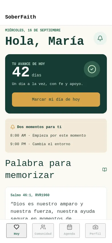 Grupo Esperanza Sobriedad con Fe